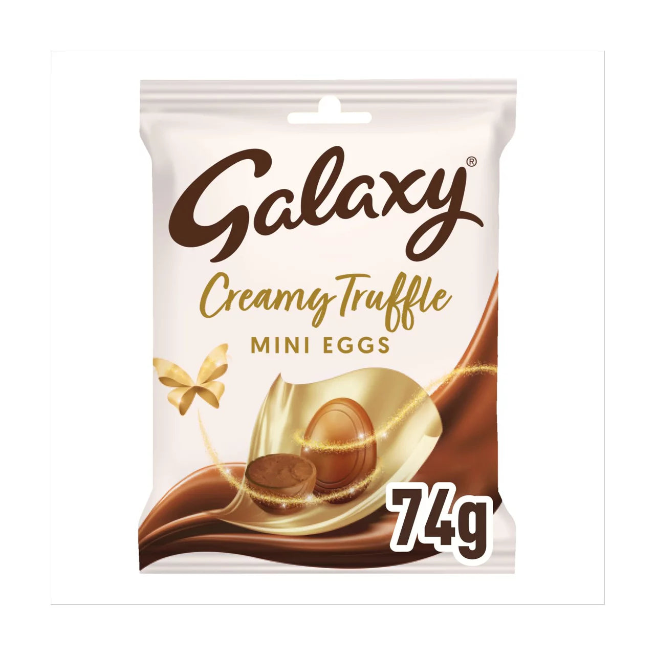 Galaxy Truffles Milk Chocolate Easter Mini Eggs Bag 74g
